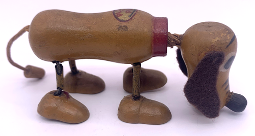 1930's Fun -E-flex Pluto The Pup Wooden Figure Walt Disney Enterprises ...