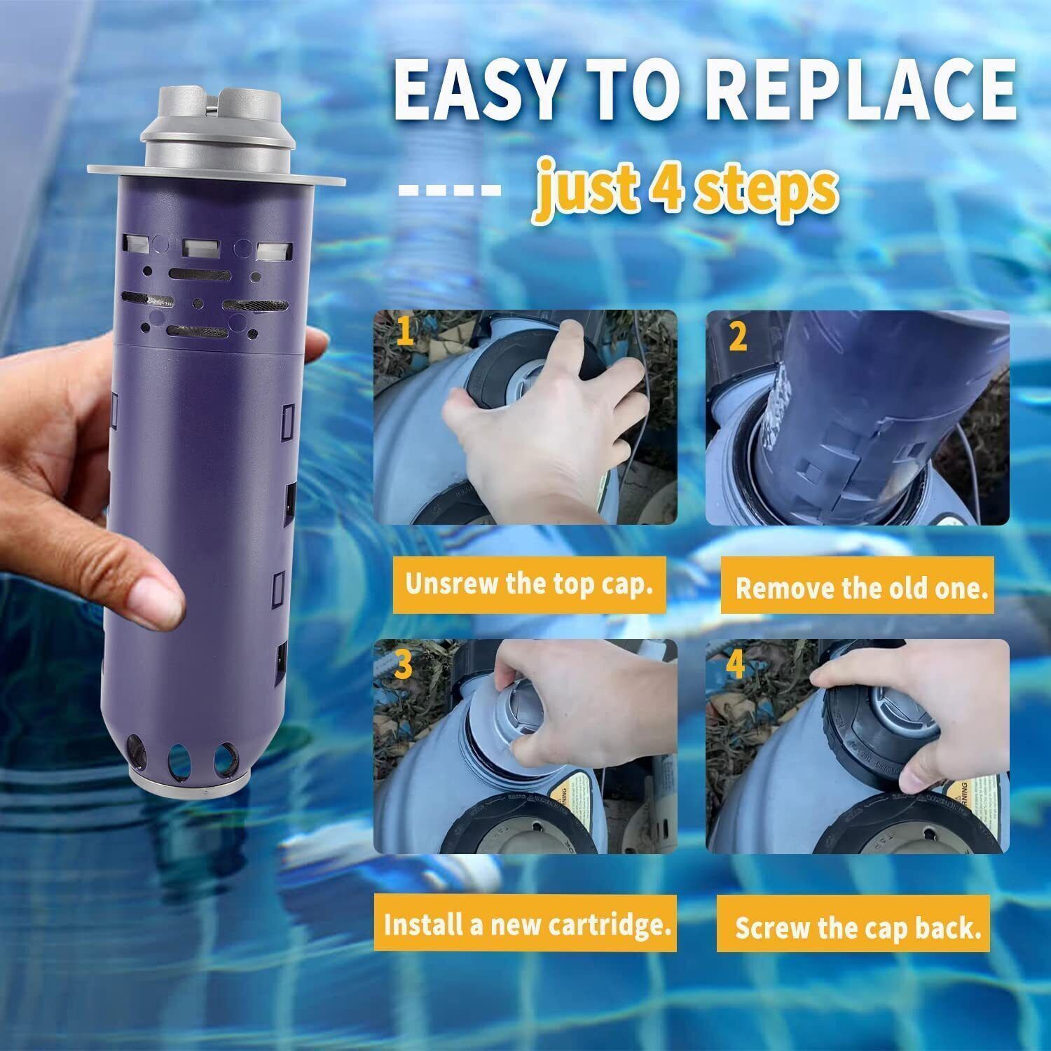 For Zodiac Nature 2 W28000 DuoClear Fusion 25 Replacement Mineral ...