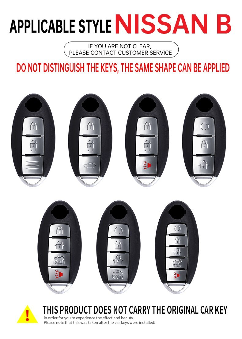 Remote Key Case Cover Fob For Nissan Murano Pathfinder Armada Cube ...