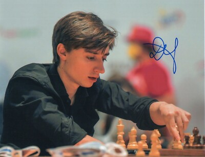 Original Autographed Photo of Russian Chess Grandmaster Daniil Dubov | eBay