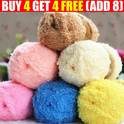 50g/Ball Snuggly Snowflake DK Soft Baby Wool Knitting Yarn DIY Craft ...