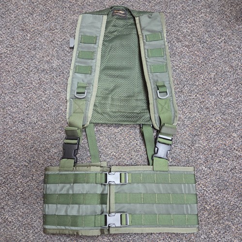 IDF Issue MOLLE Tactical H Harness Chest Rig OD Green | eBay