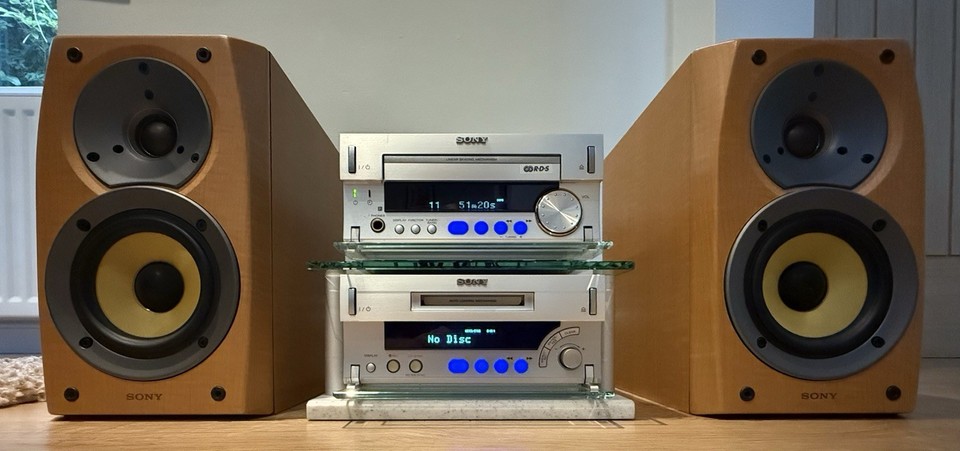 Sony HiFi Separates Stereo Stack System Speakers & Remote | eBay UK
