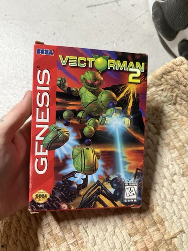 Vectorman 2 Sega Genesis CIB Complete In Box Rare Video Game | eBay