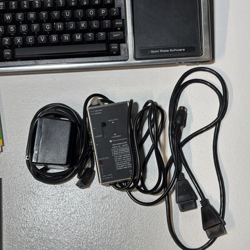 Vintage Texas Instruments TI-99/4A Home Computer Box Manuals Power ...