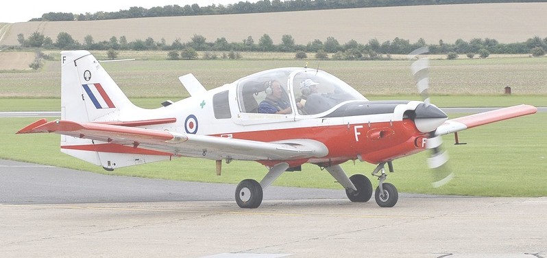 BAe Beagle Bulldog 120 Training Aircraft Wood Model Replica Large Free ...