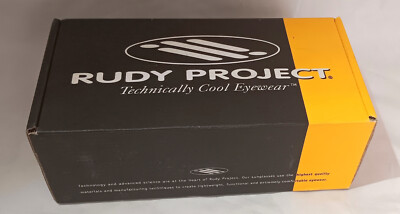 Rudy Project Sunglasses Case W/Pouch & Lens New in Box | eBay
