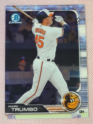 Mark Trumbo 2019 Bowman Chrome Baseball - #35 - Baltimore Orioles | eBay