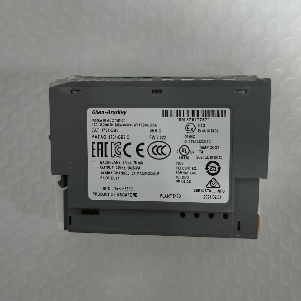 New Factory Sealed 1734-OB8 SER C POINT I/O 8 Point Digital Output ...