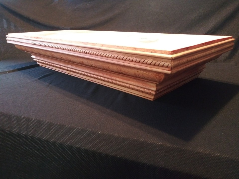 Hidden Gun Floating Security Shelf/ Mantel Firearm Concealment Cabinet ...