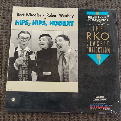 Hips, Hips, Hooray NEW SEALED Laserdisc LD RKO Classic Burt Wheeler. In ...