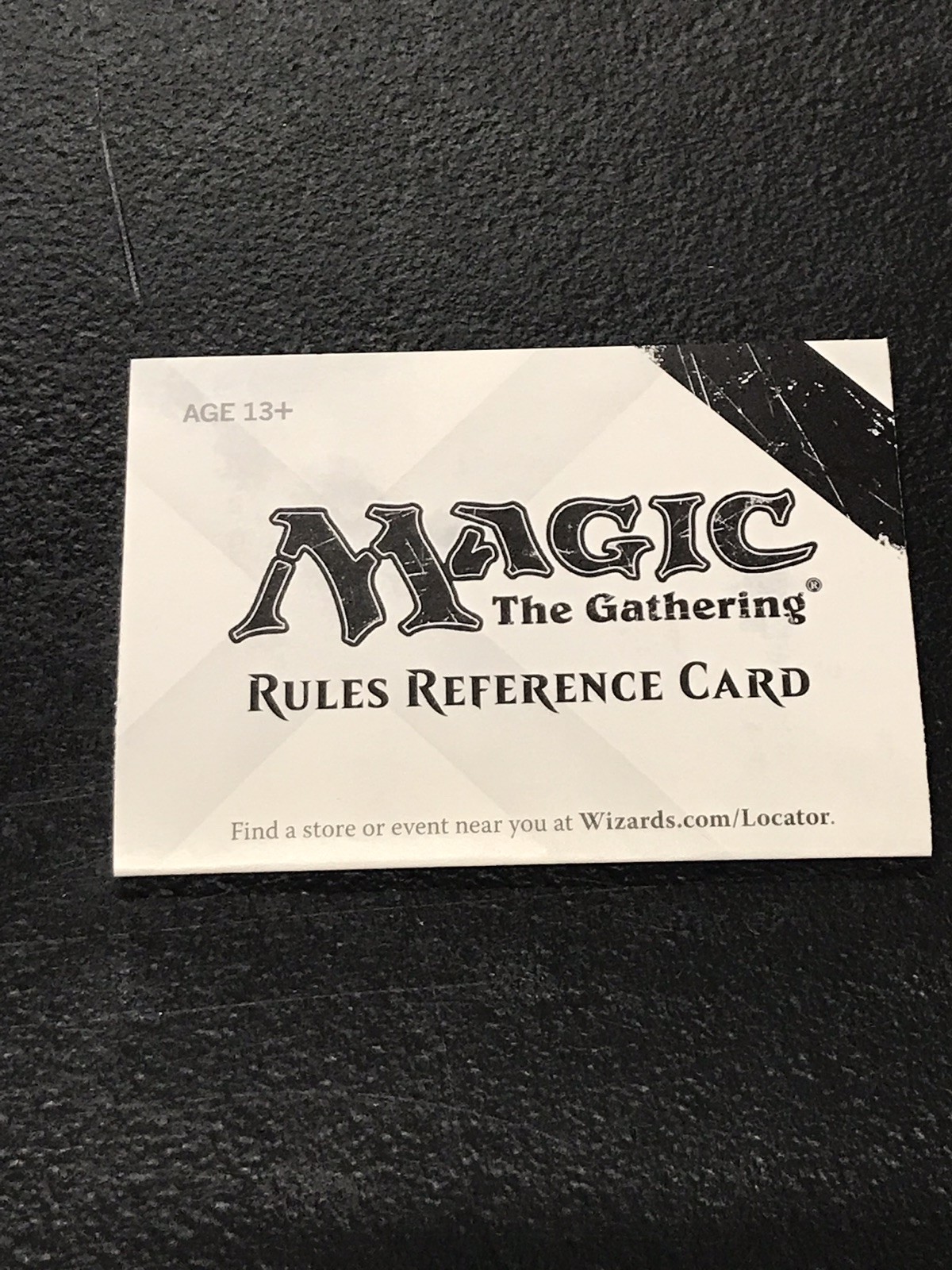 Magic the Gathering M15 Rules Reference Card | eBay