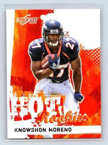 Knowshon Moreno 2009 Score #16 Hot Rookies Denver Broncos C51 | eBay