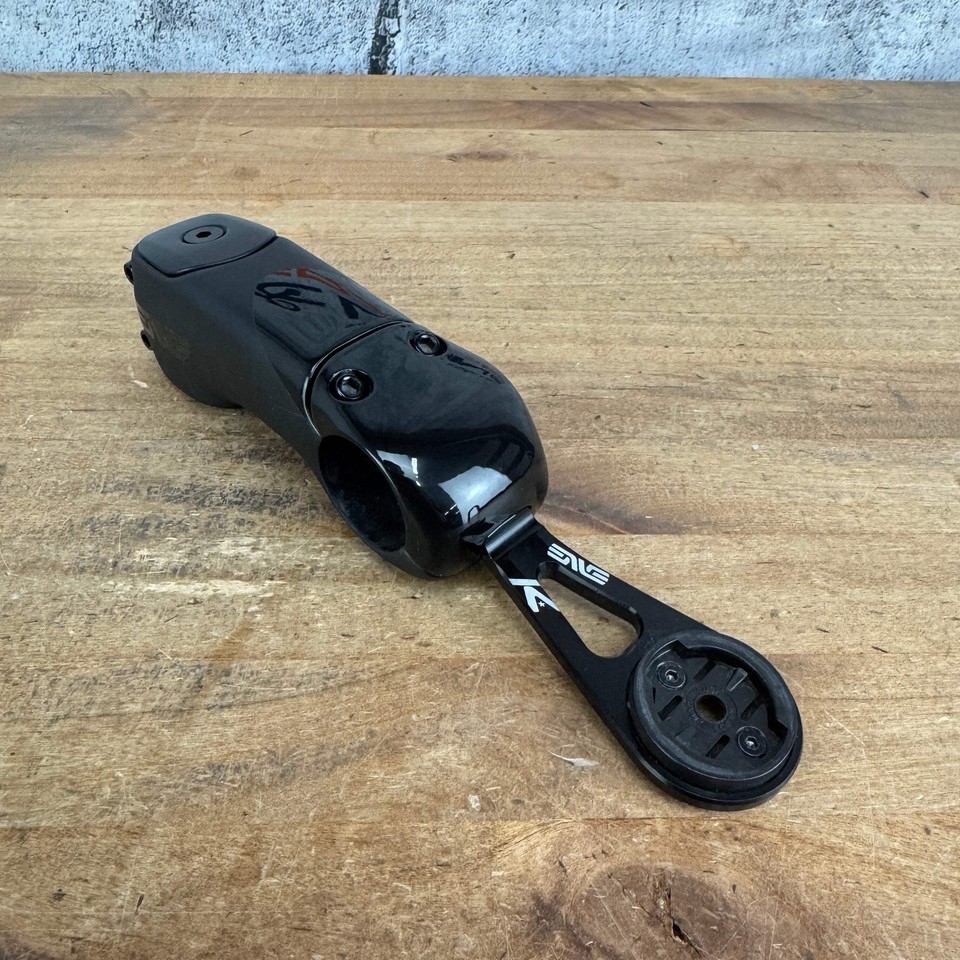 Light Use! Enve In-Route Aero Road 90mm -12 Degree Carbon Stem w/ Computer Mount | eBay