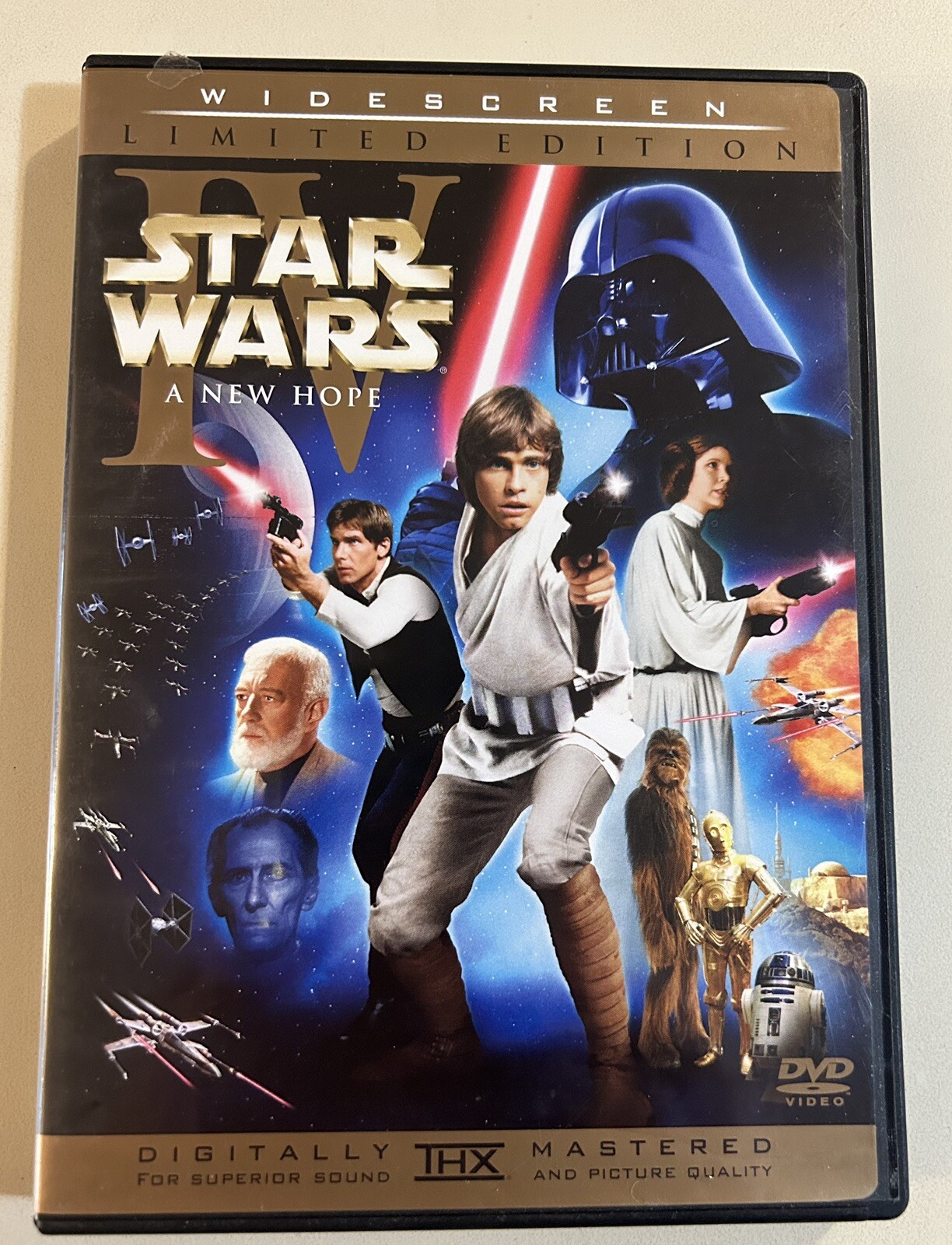 STAR WARS EPISODE IV A NEW HOPE LIMITED EDITION DVD UNALTERED ...