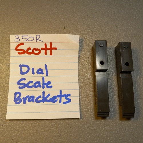 📈 HH SCOTT 💥 DIAL SCALE BRACKETS 💥 350R STEREO RECEIVER | eBay