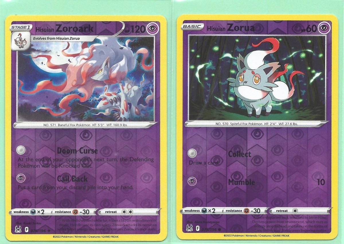 Zoroark Evolution Chart