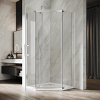 900x900 Frameless Pentagonal Shower Enclosure Pivot Door Corner Walk In ...
