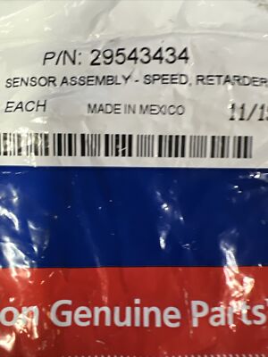 Allison Speed Sensor 29543434 | eBay