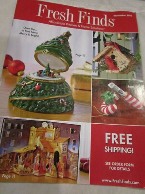 Fresh Finds Catalog November 2015 Affordable Kitchen & Home Solutions ...