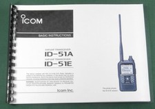Icom ID-51A PLUS2 Waterproof Portable Ham Radio Transceivers for sale ...