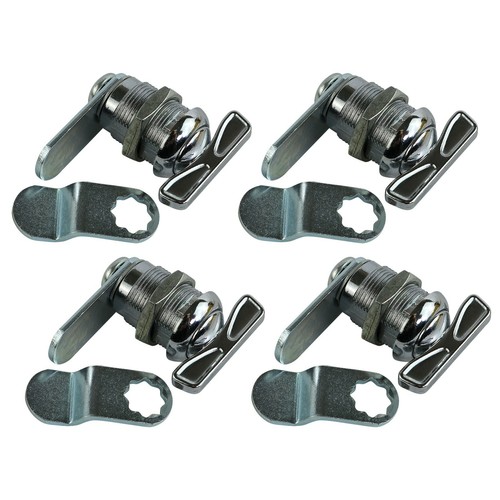 .875" 4 Pack RV Compartment Door Thumb Cam Latch-Set-Camper Trailer ...