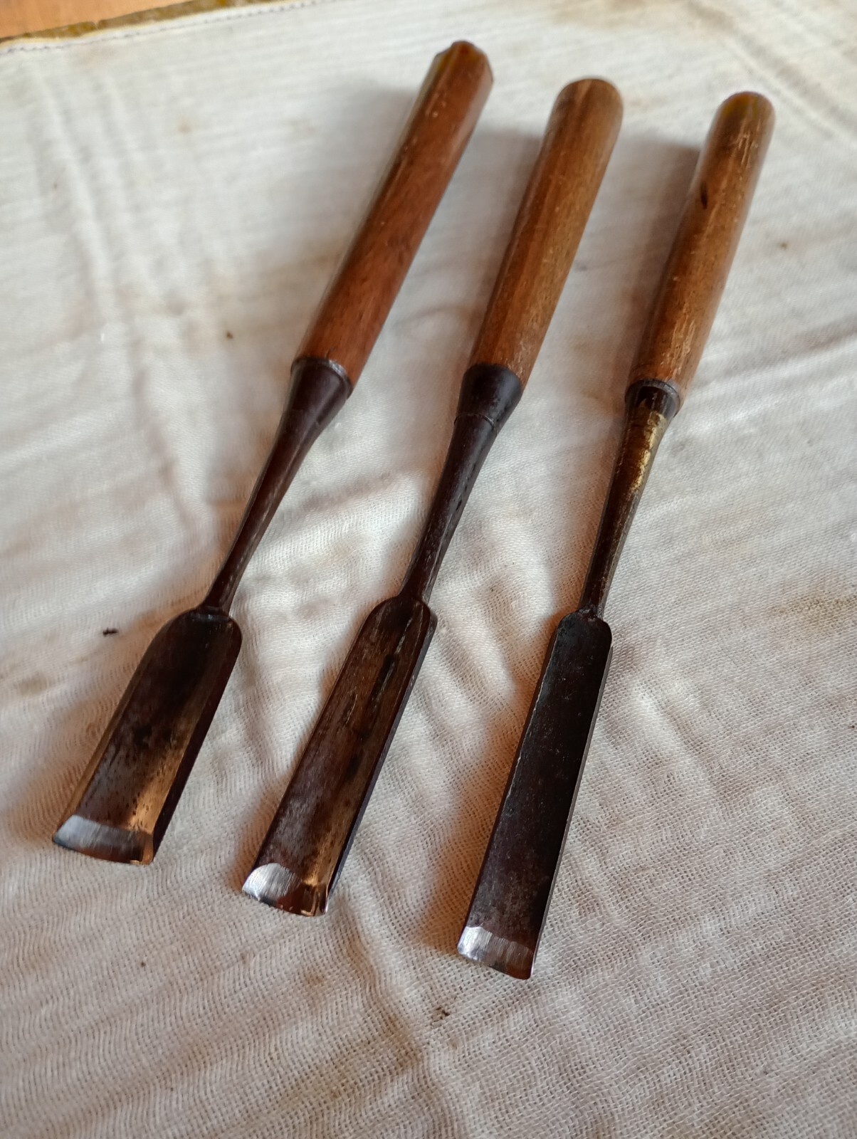 Vintage Japanese Carving Gouges Set of 3 EXCELLENT CONDITION | eBay