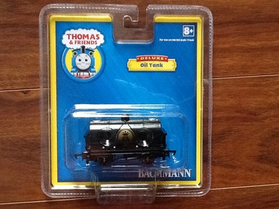 BACHMANN 1/87 HO THOMAS AND FRIENDS DELUXE OIL TANK CAR # 77038 FACTORY ...