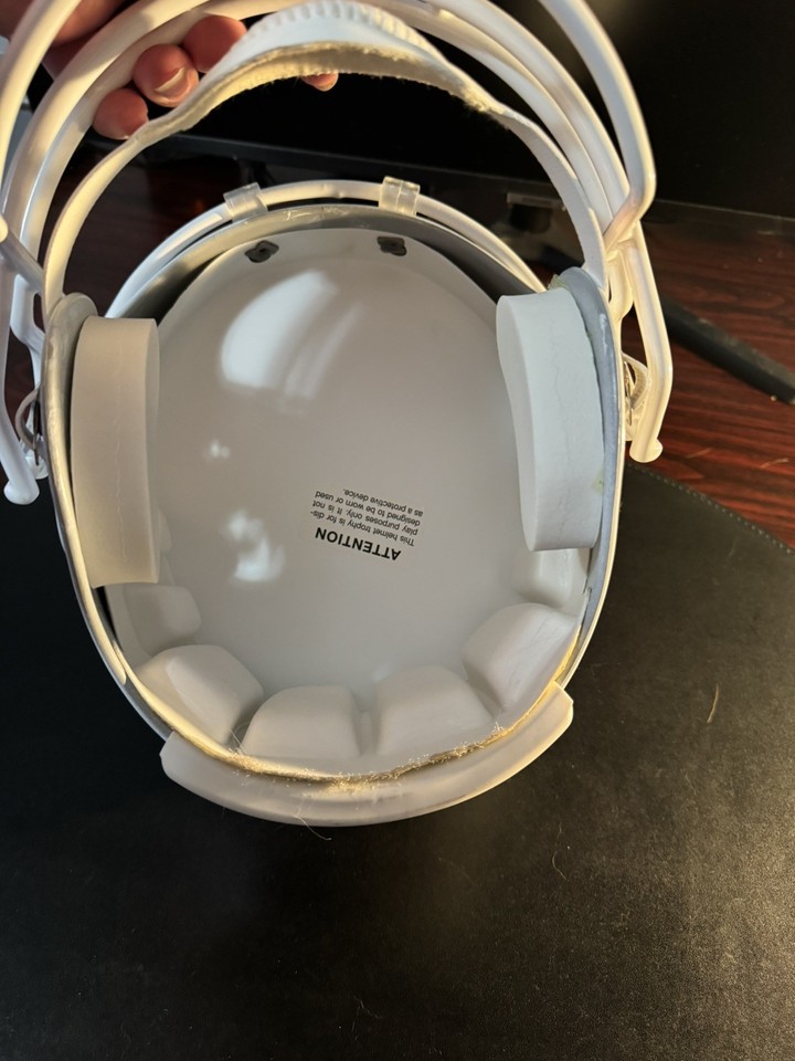 Limas Sweed Autographed TRISTAR COA Full Size Replica Helmet 05 ...