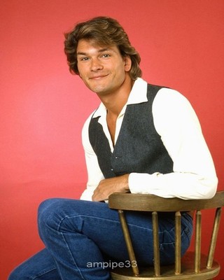 8x10 PATRICK SWAYZE GLOSSY PHOTO photograph picture print hot sexy 80s ...