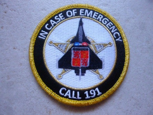USAF French Air Force Rafale Patch Fighter Squadron 1/4 Emergency Call ...