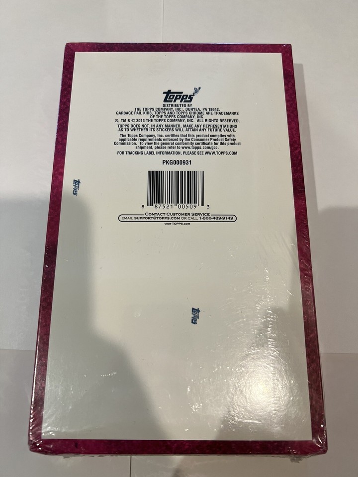 2013 Topps Garbage Pail Kids GPK CHROME OS1 Series Sealed 24-pack HOBBY ...