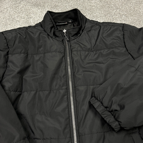 Swiss Tech Jacket Men XL Black Puffer Zip Up Coat Hike Outdoor ...