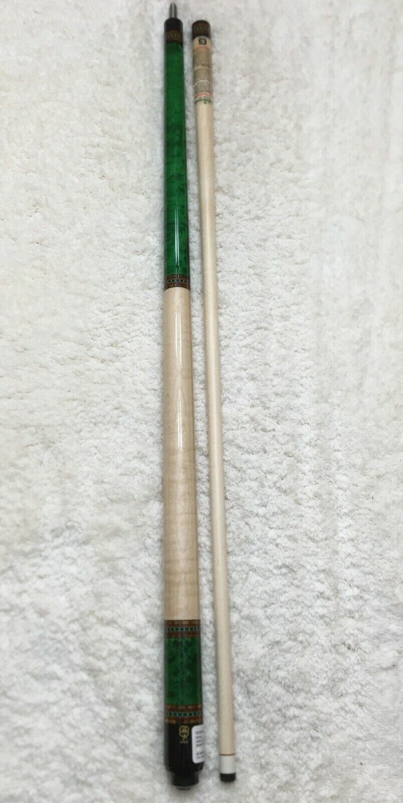 McDermott G229 CUSTOM Wrapless Pool Cue w/G-Core Shaft, FREE HARD CASE ...