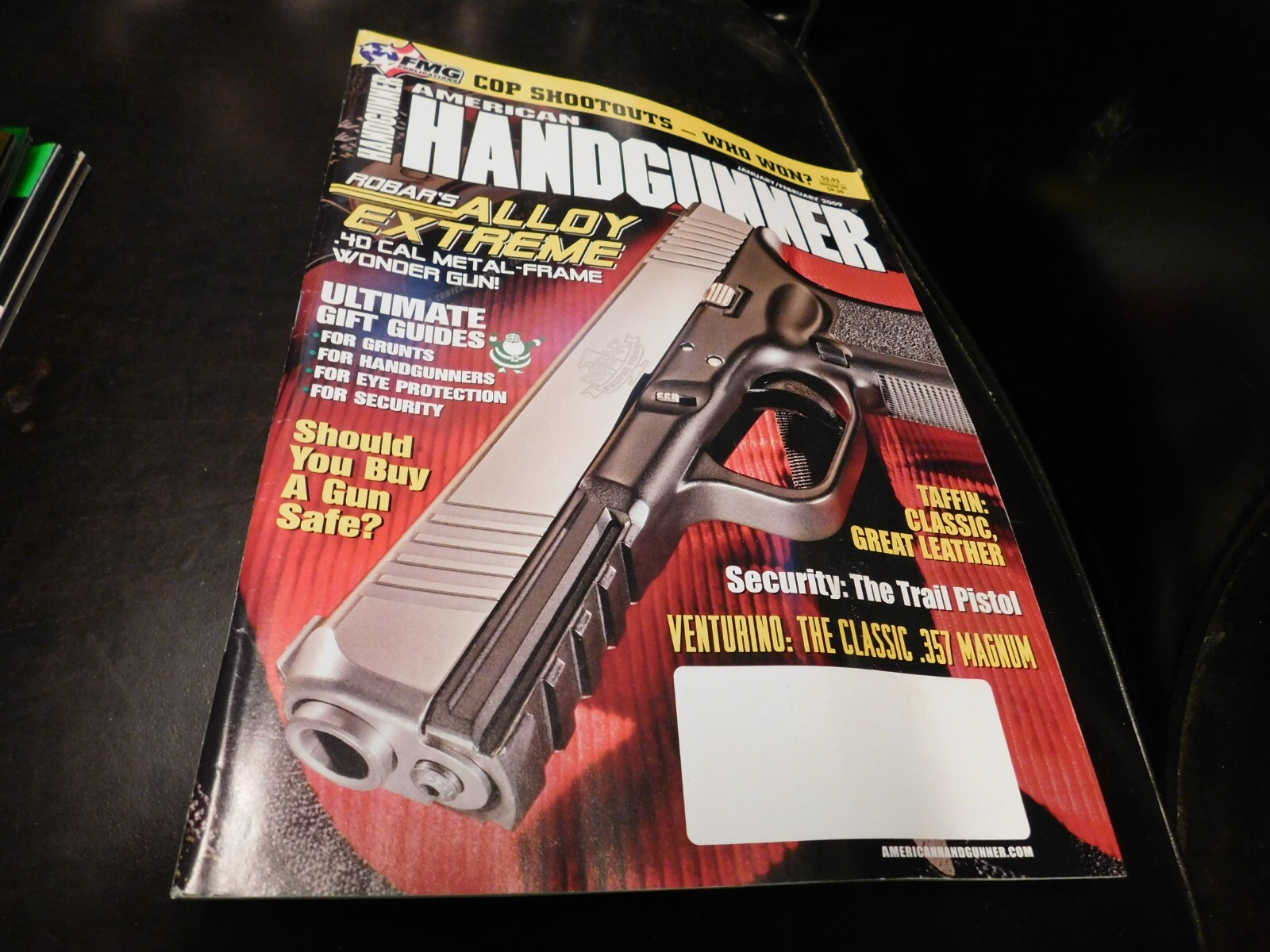 American Handgunner Magazine 2009 January February | eBay