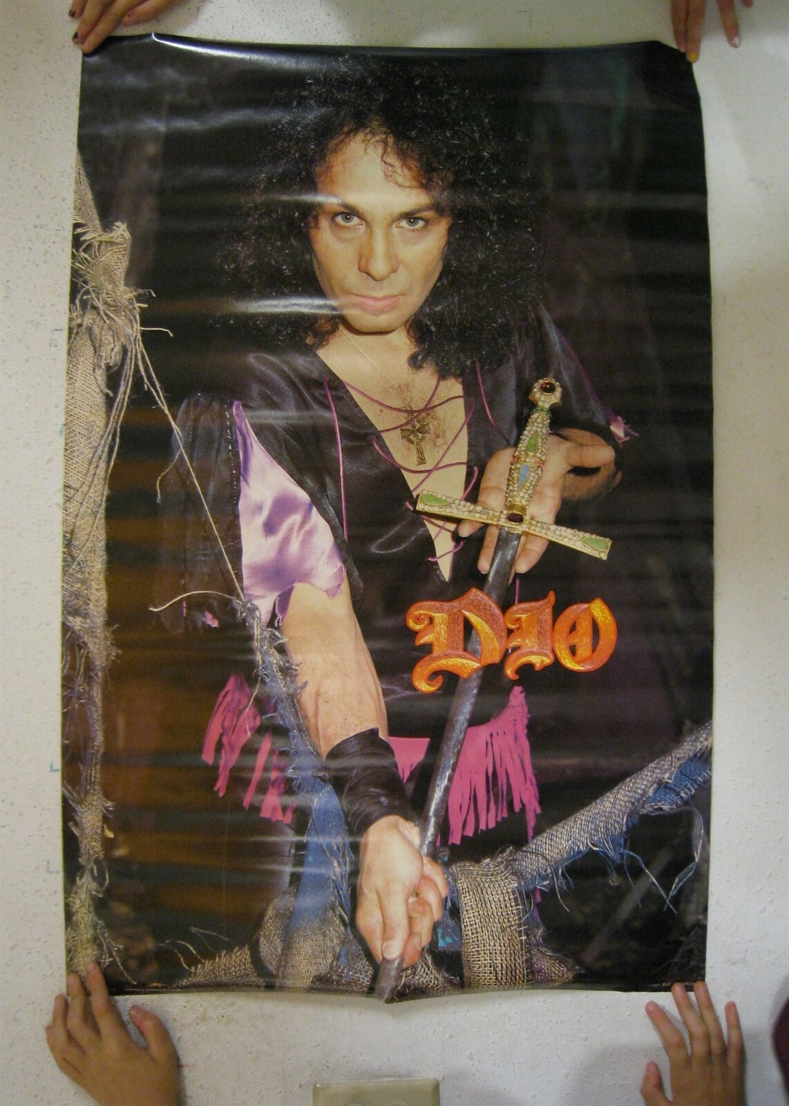 Ronnie James Dio Poster Black Sabbath Rainbow Mint | eBay