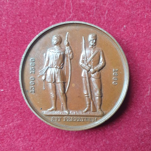 MEDAILLE ANGLETERRE GREAT BRITAIN SHOOTING ASTOR COUNTY CUP 1860 ...