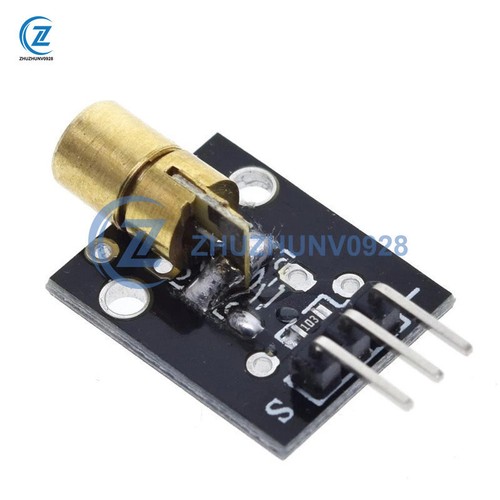 KY-008 3pin 650nm Red Laser Transmitter Dot Diode Copper Head Module ...