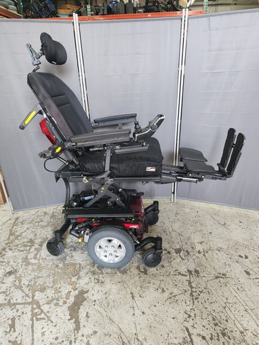 PRIDE QUANTUM Q6 HD WHEELCHAIR POWER SEAT ELEVATOR, RECLINE, LEG, 22 ...