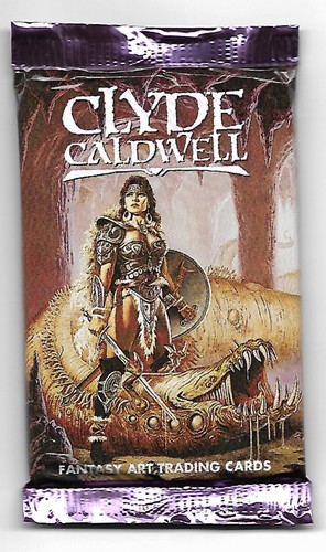 THE FANTASY ART OF CLYDE CALDWELL TRADING CARDS - SEALED PACK OF 10 ...