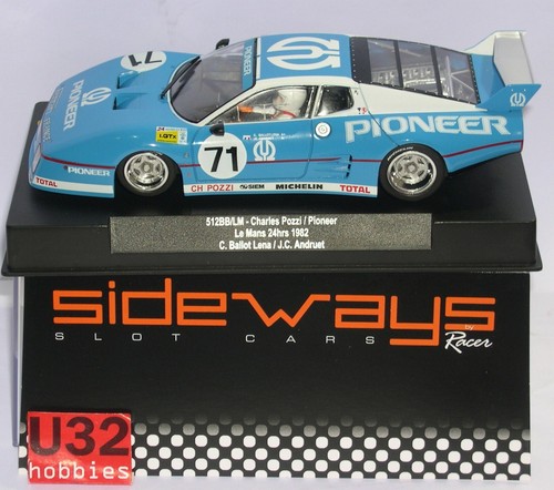 Racers sideways SW64 Ferrari 512BB / Lm #71 Pioneer 24H.LE Mans 1982 | eBay