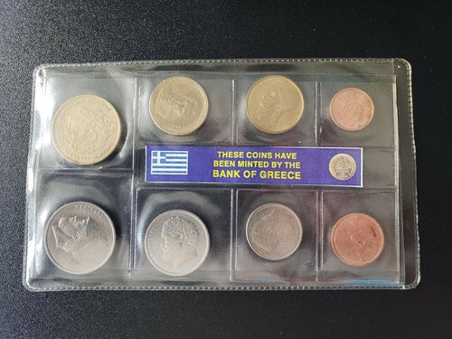 Uncirculated Greek Coins 1982, 1986, 1988, 1990 (Bank of Greece) | eBay