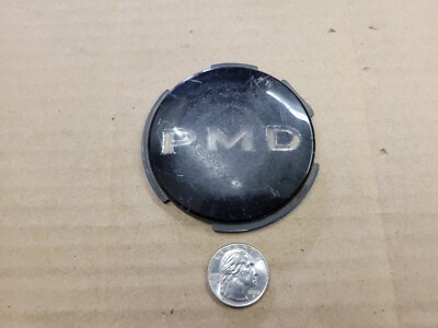 Pontiac PMD OEM Black Vintage Wheel Rim Hubcap Center Hub Emblem Badge ...
