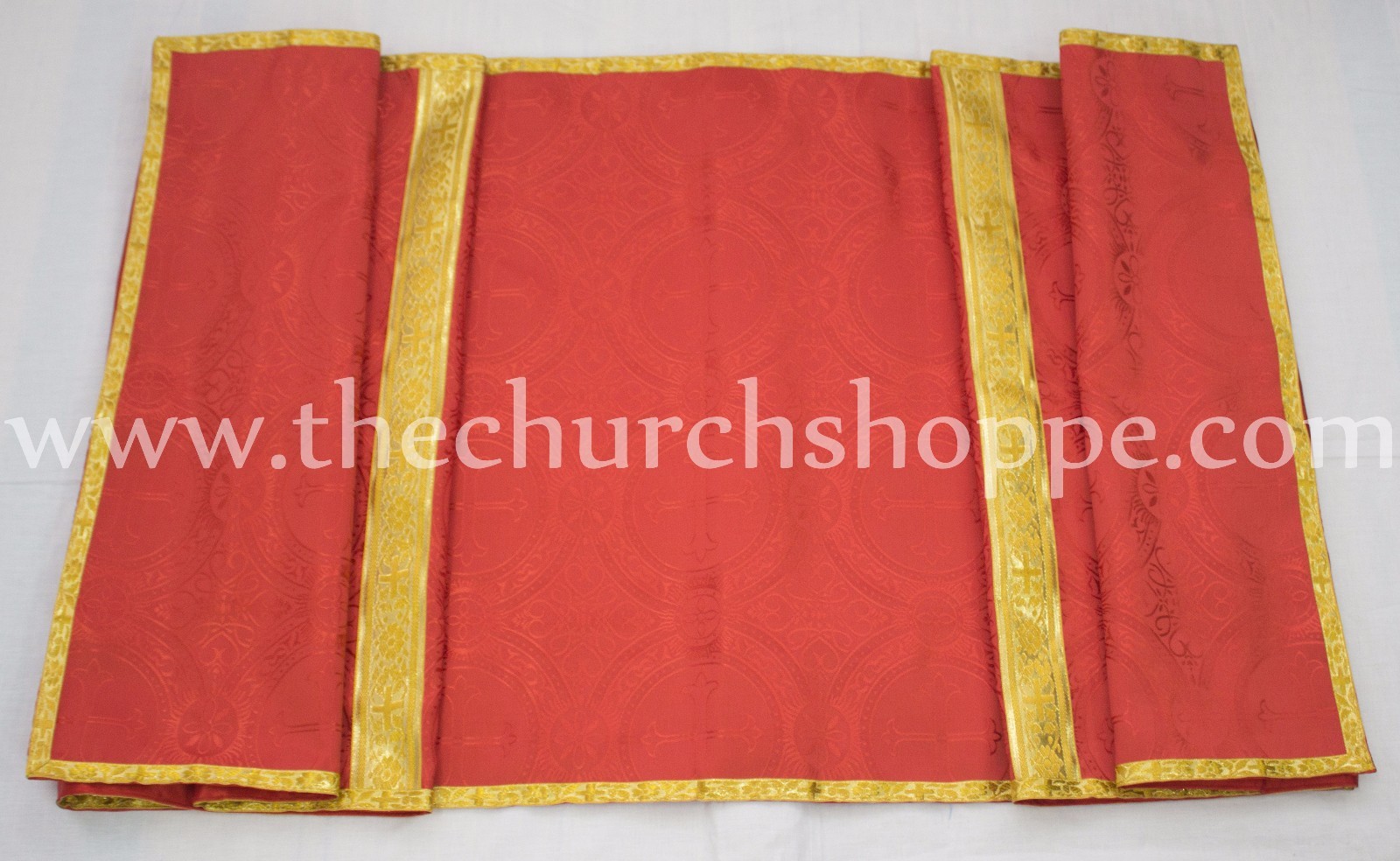 NEW RED Set of 2 Roman Catholic Church VIMPS ,VIMPA | eBay