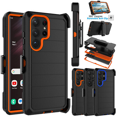 For Samsung Galaxy S24/S24 Ultra Case, fits Otterbox Defender + Screen ...