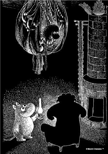 Showa Note Black Art Nurie Coloring Moomin Gel Ink 4Pen x2 Set | eBay