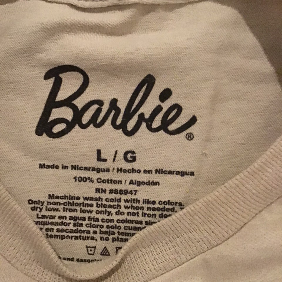 Official Barbie Brand “Ken You Dig It” T-shirt- Beige Size Adult Large ...