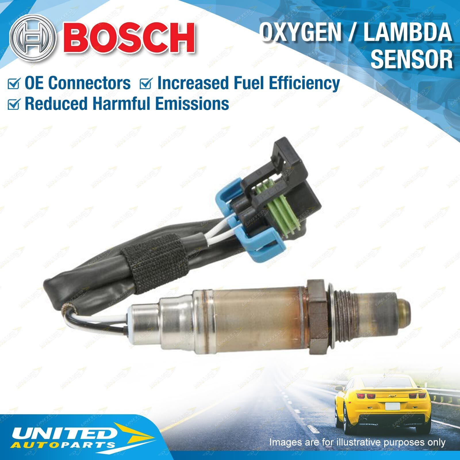 Bosch O2 Oxygen Lambda Sensor for Opel Astra GTC Insignia G09 2.0L 2010 ...