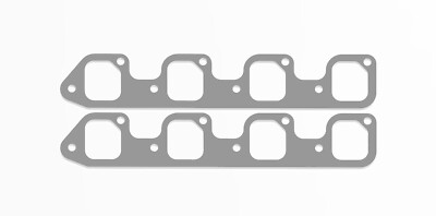 PAIR of 3/8" thick 304ss Header Flanges For Small Block Ford 351c 4v- 2 ...