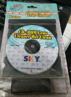 Laser Lens Cleaner Game Player Xbox Cd-Rom Dvd Ps2 Wet CD Disk Cleaner ...